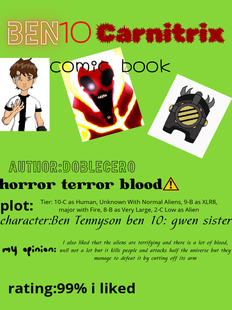ben 10 carnitrix | PDF