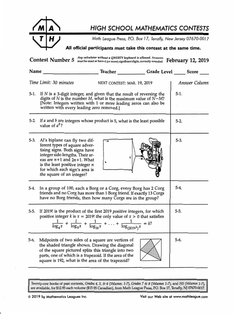 CNML Example | PDF | Area | Elementary Mathematics
