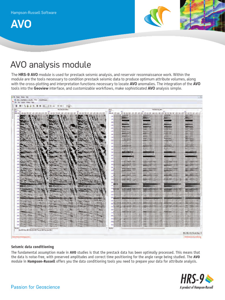 2621 HRSS Avo | PDF | Reflection Seismology | Applied Mathematics