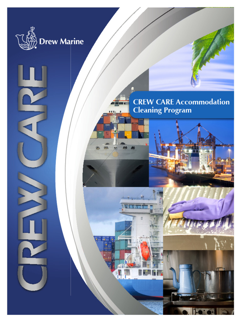 CREW CARE Accommodation Cleaning Program | PDF | Dishwasher | Cookware And Bakeware