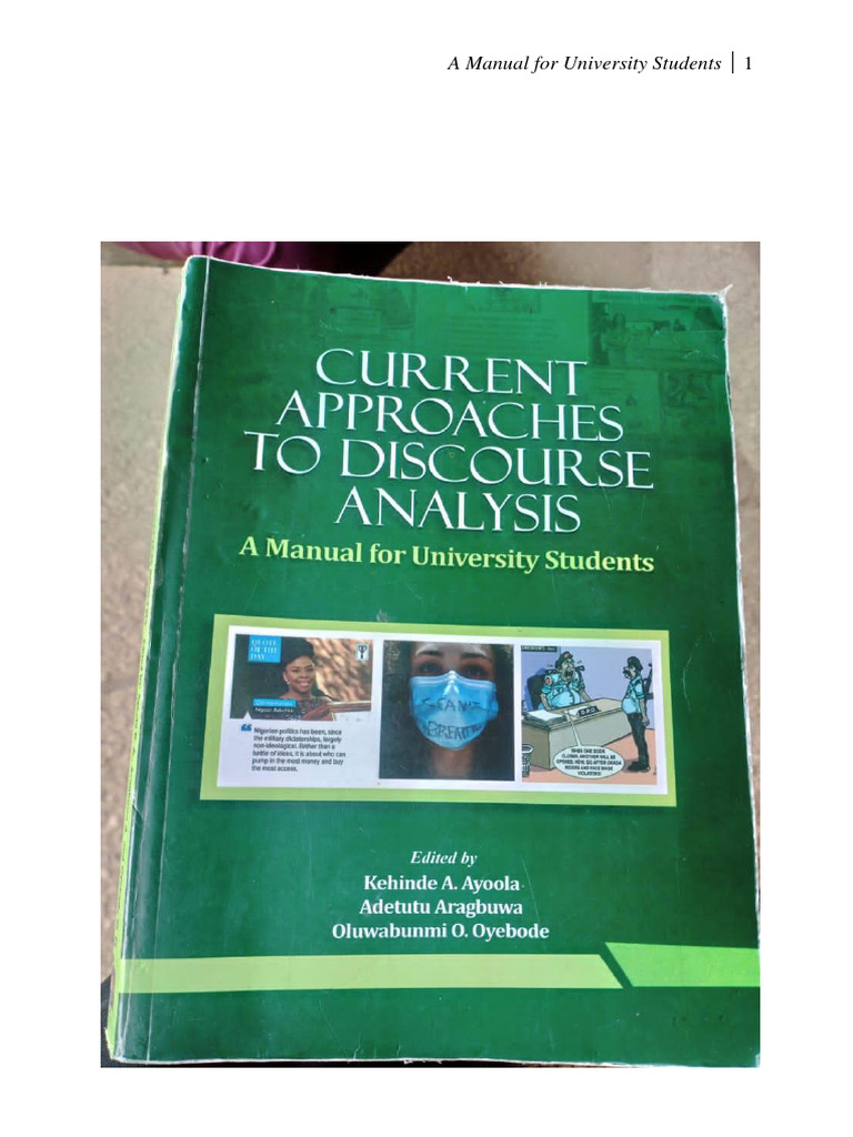 Discourse Analysis | PDF | Discourse | Linguistics Discourse Analysis | PDF | Discourse | Linguistics