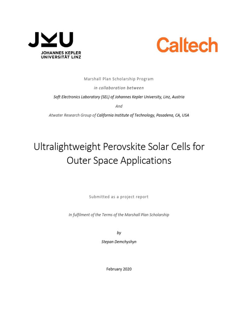 Demchyshyn Stepan Download Free Pdf Sun Solar Cell