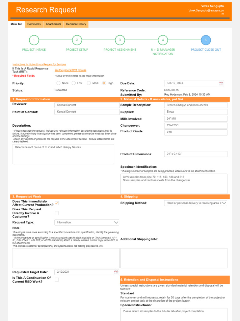 ResearchRequest RRS-35475 | PDF | Computing