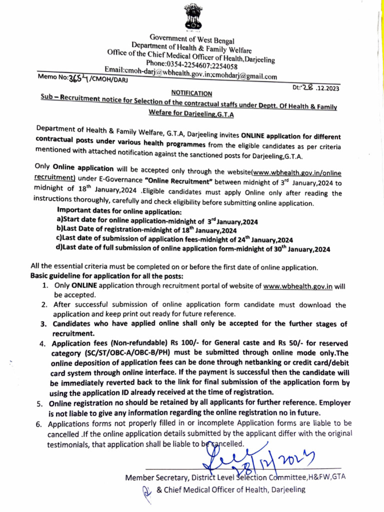 Physiotherpaist NPHCE | PDF | Recruitment | Business