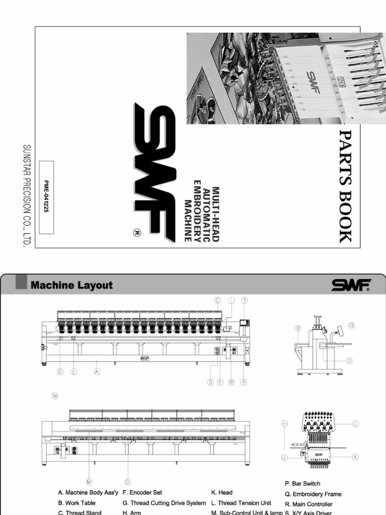 Manual de Partes SWF | PDF | Screw | Nut (Hardware)