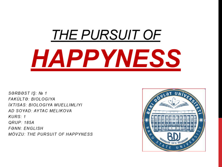 The Pursuit of Happyness | PDF