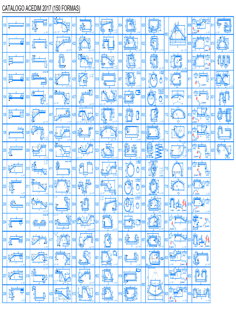 Catalogo Formas - ACEDIM | PDF