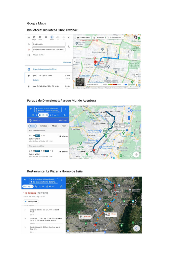 Google Maps Gabriel Am | PDF