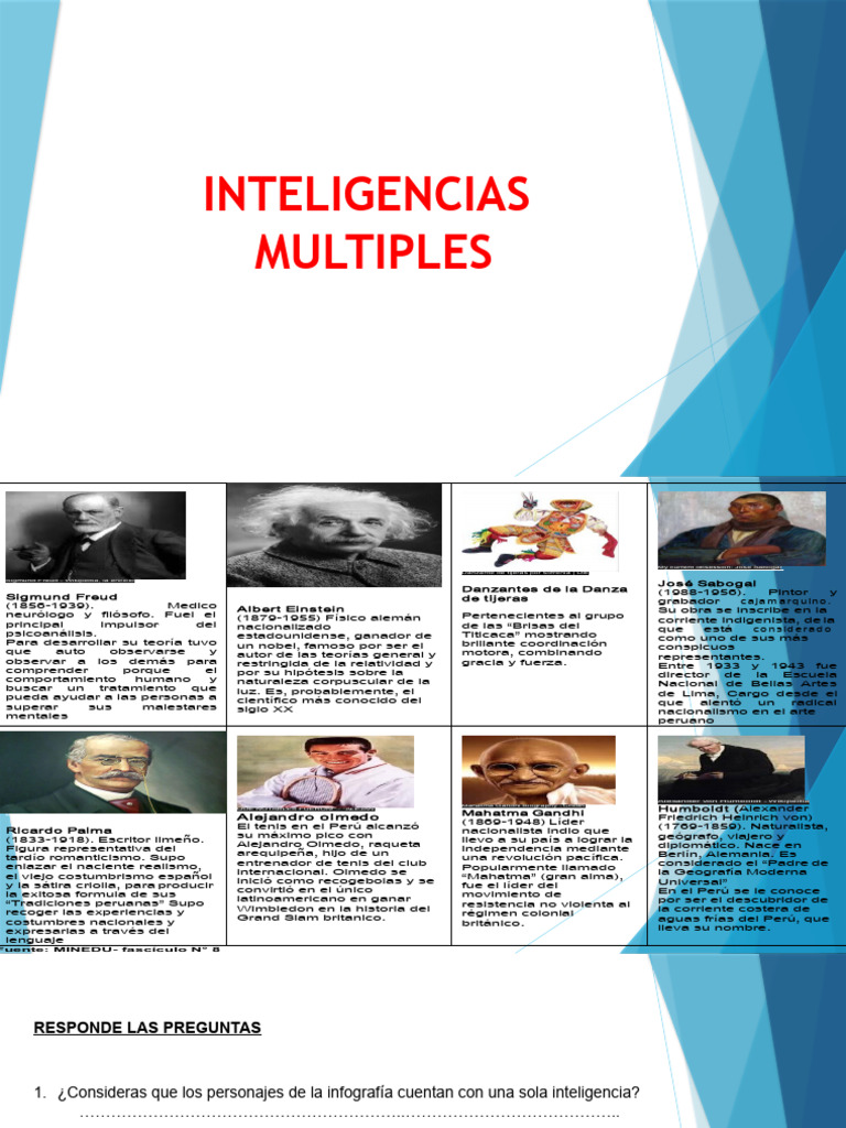Las Inteligencias Multiples | PDF | Inteligencia | Pensamiento