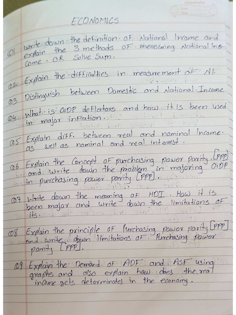 Economic Assignment. | PDF