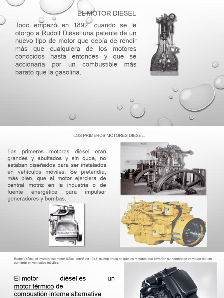 MOTORES DIESEL | PDF | Motor diesel | Motores