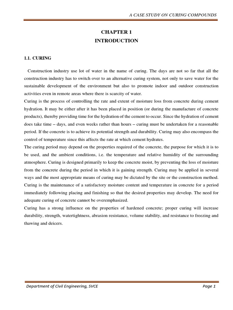 Curing Compounds | Download Free PDF | Concrete | Paint