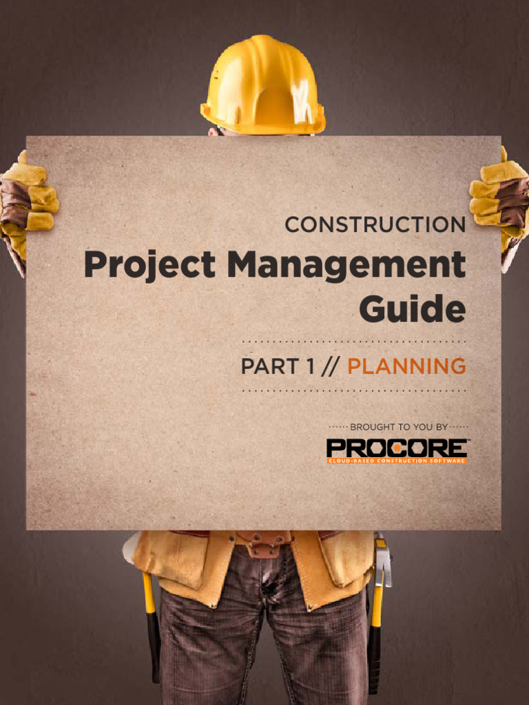 Construction Project Management Guide Part1 | PDF | Risk | Specification (Technical Standard)