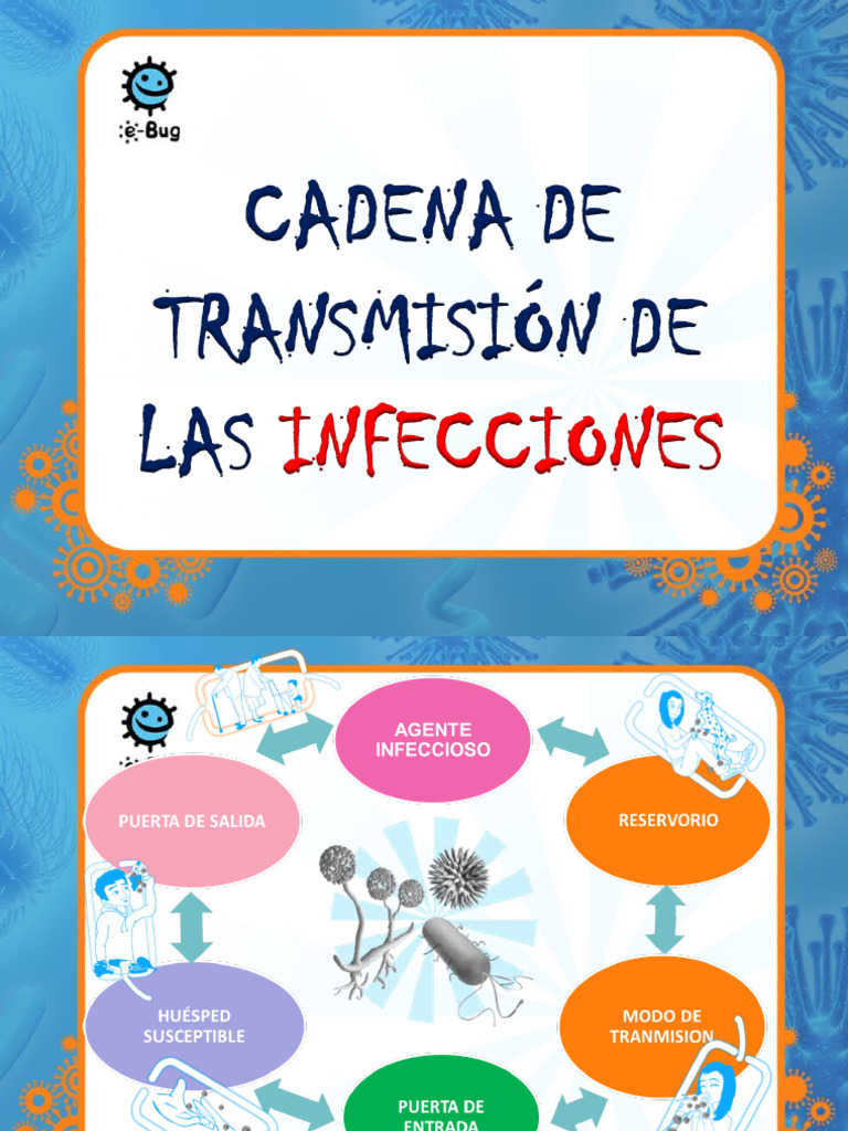 CADENA DE TRANSMISION DE ENFERMEDADES | Descargar gratis PDF | Infección | Virus