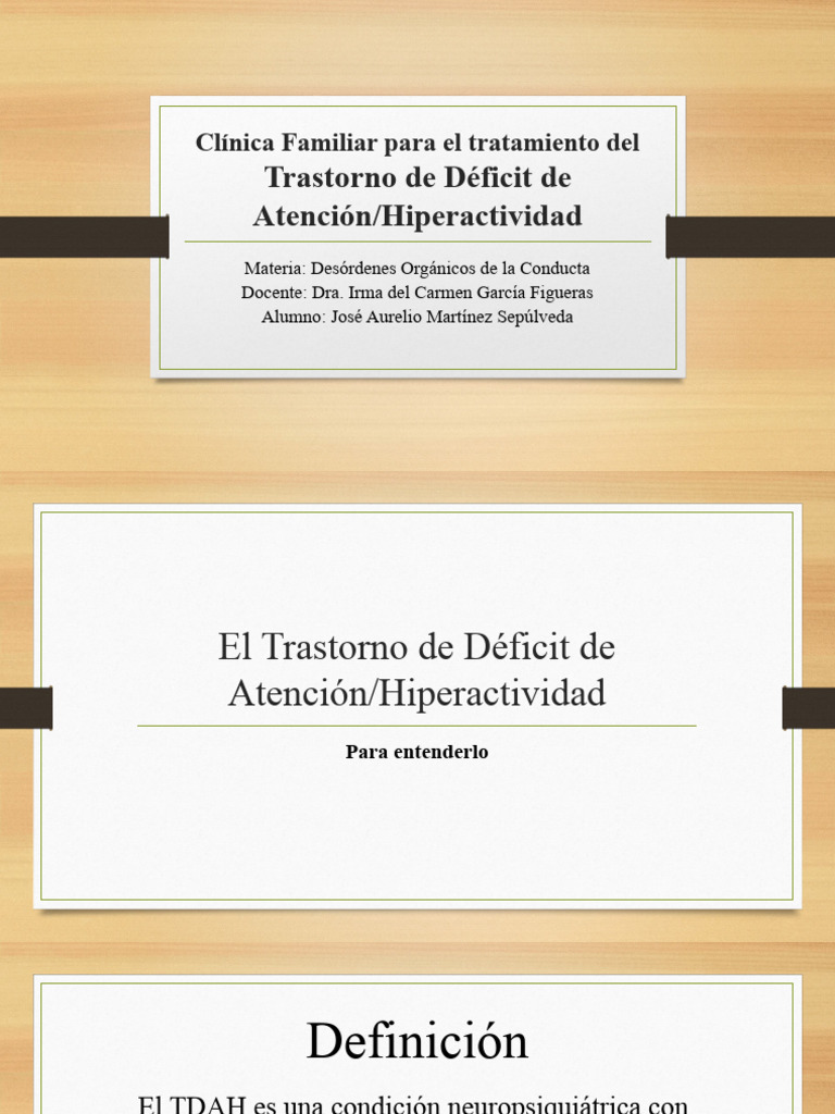 Trastorno de Deficit de Atencion e Hiperactividad | Descargar gratis PDF | Desorden hiperactivo ...