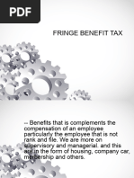 Fringe Benefit Tax Guidelines in PH | PDF | Employee Benefits | Employment