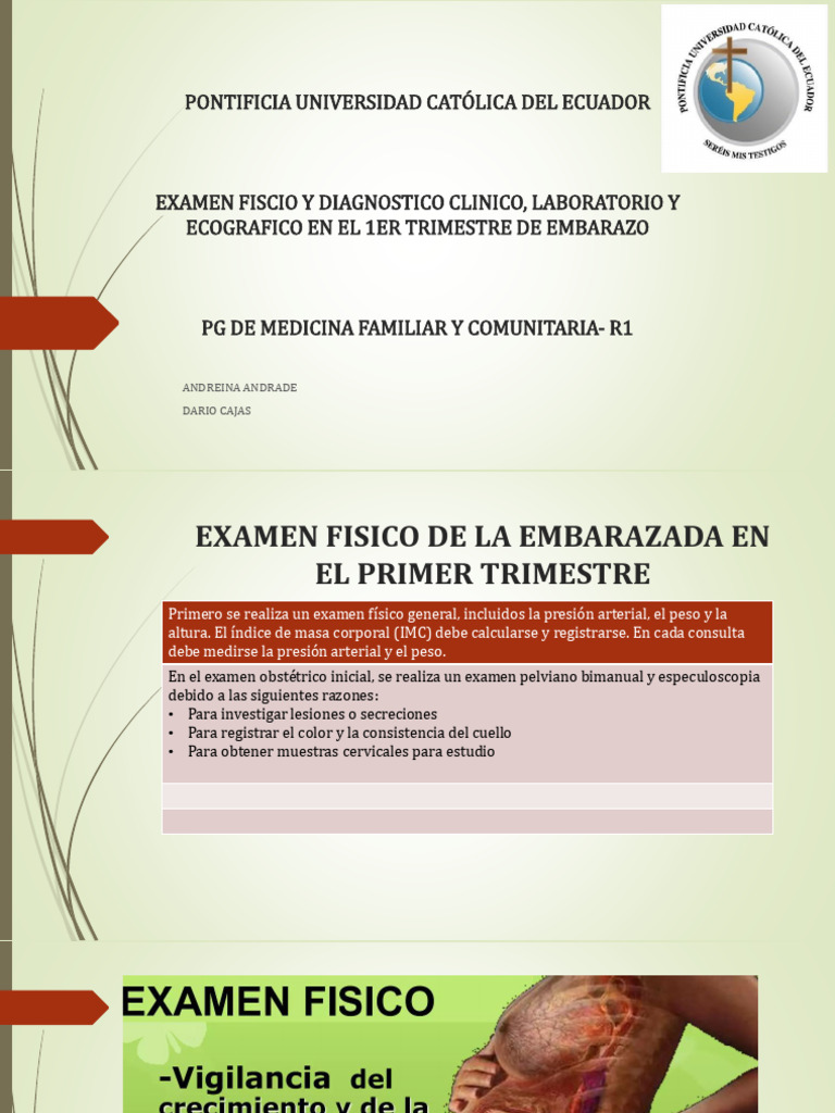 Examen Fisico en El Embarazo - Caso 2 | PDF | El embarazo | Enfermedades y trastornos