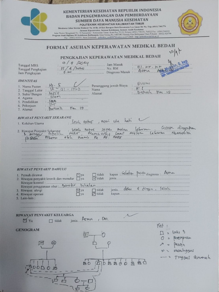 Askep Asma Fix | PDF