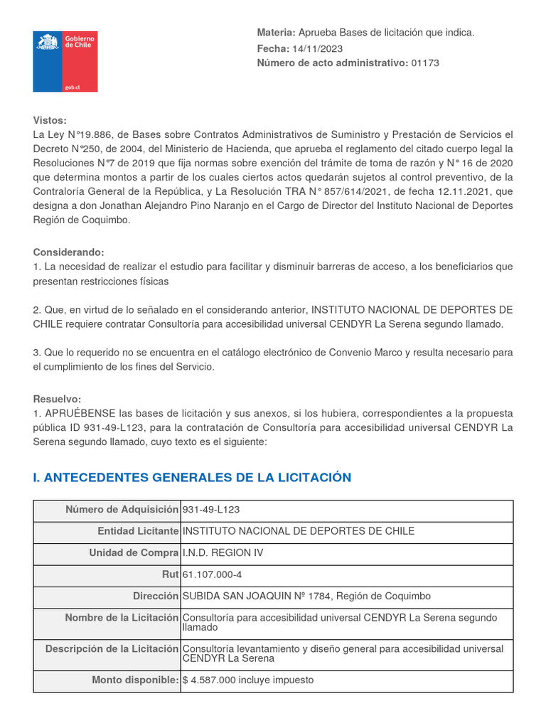 Bases - 931 49 L123 | PDF | Multa (pena) | Oferta (economía)