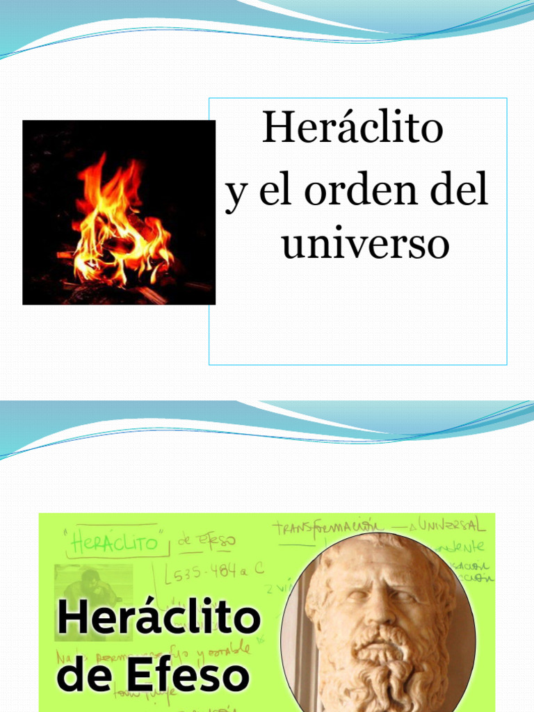 Heraclito De Efeso 1 Pdf Filosofía Griega Antigua Metafísica