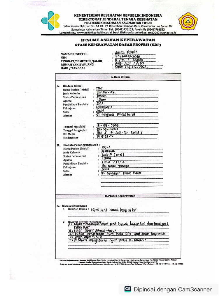 Resume Stase KDP | PDF