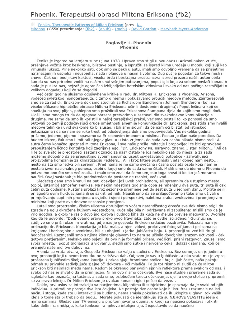 FENIKS Prevod Phoenix | PDF