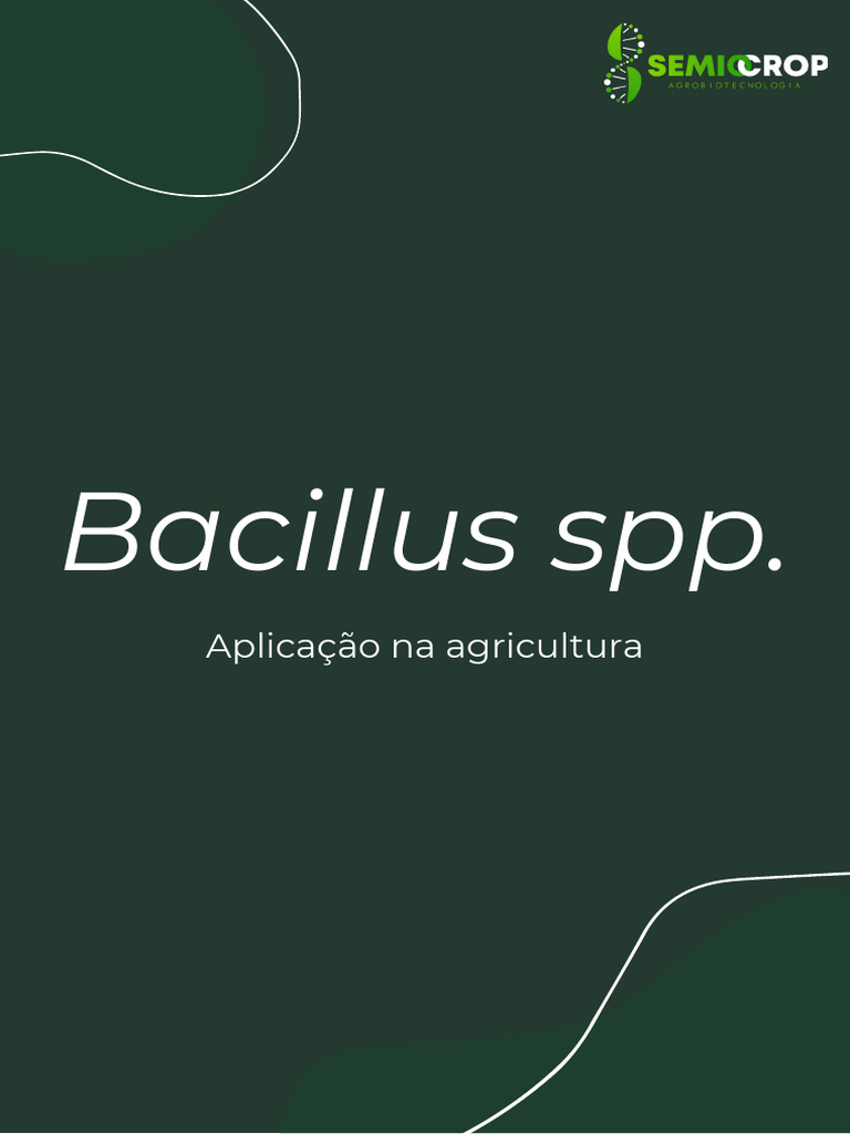 Bacillus SPP - Aplicação Na Agricultura | PDF | Bactérias | Microrganismo