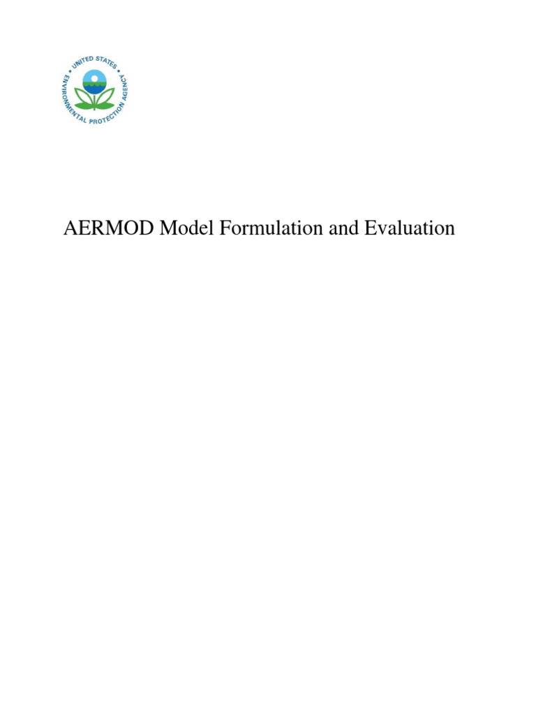 Aermod Mfed | PDF | Boundary Layer | Earth Sciences