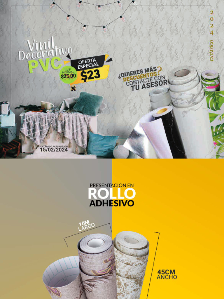 Catálogo 2024 Rollos Decorativos | PDF