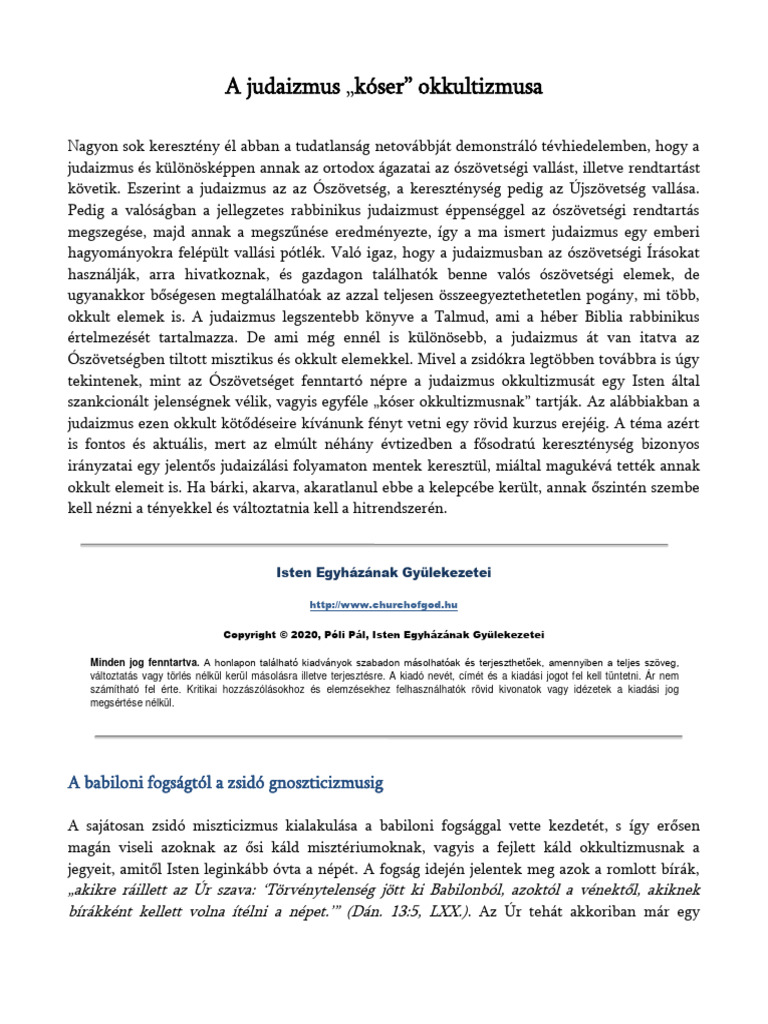 Koser Okkultizmus | PDF