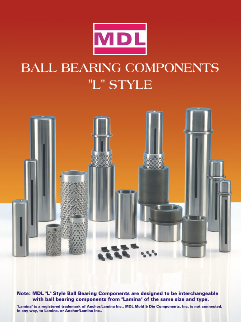 L Style Ball Bearing Components Guide | PDF | Manufactured Goods ...