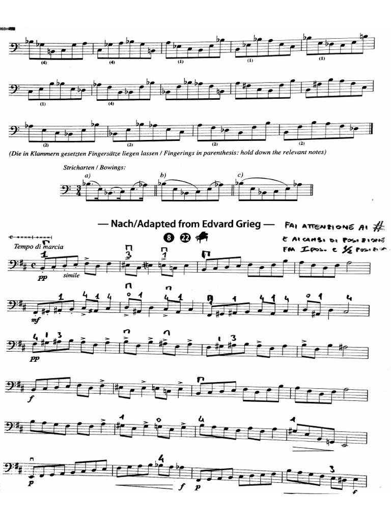 Grieg Reinke Diteggiato | PDF