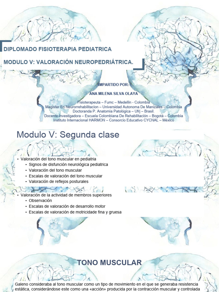 Escalas de Valoracion Pediatrica | PDF | Sistema nervioso | Anatomía