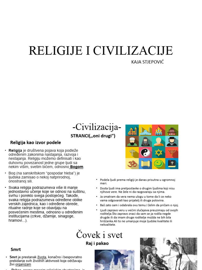 Religije I Civilizacije | PDF