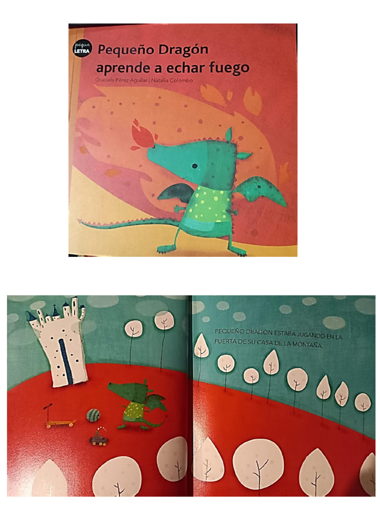 Pequeño Dragon Aprende A Echar Fuego | PDF