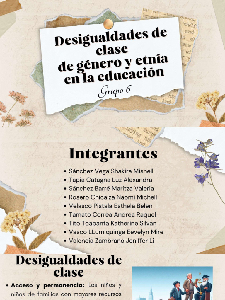 Soc de La Educ 3 Grupo6 16953 II Parcial | Descargar gratis PDF | Desigualdad social ...