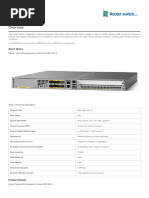 Cisco ASR 1002 Router Datasheet | PDF