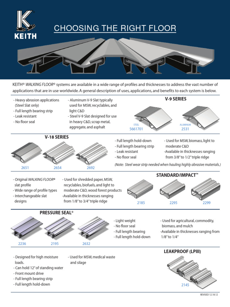 KEITH Flooring Brochure (North America) | Download Free PDF | Materials