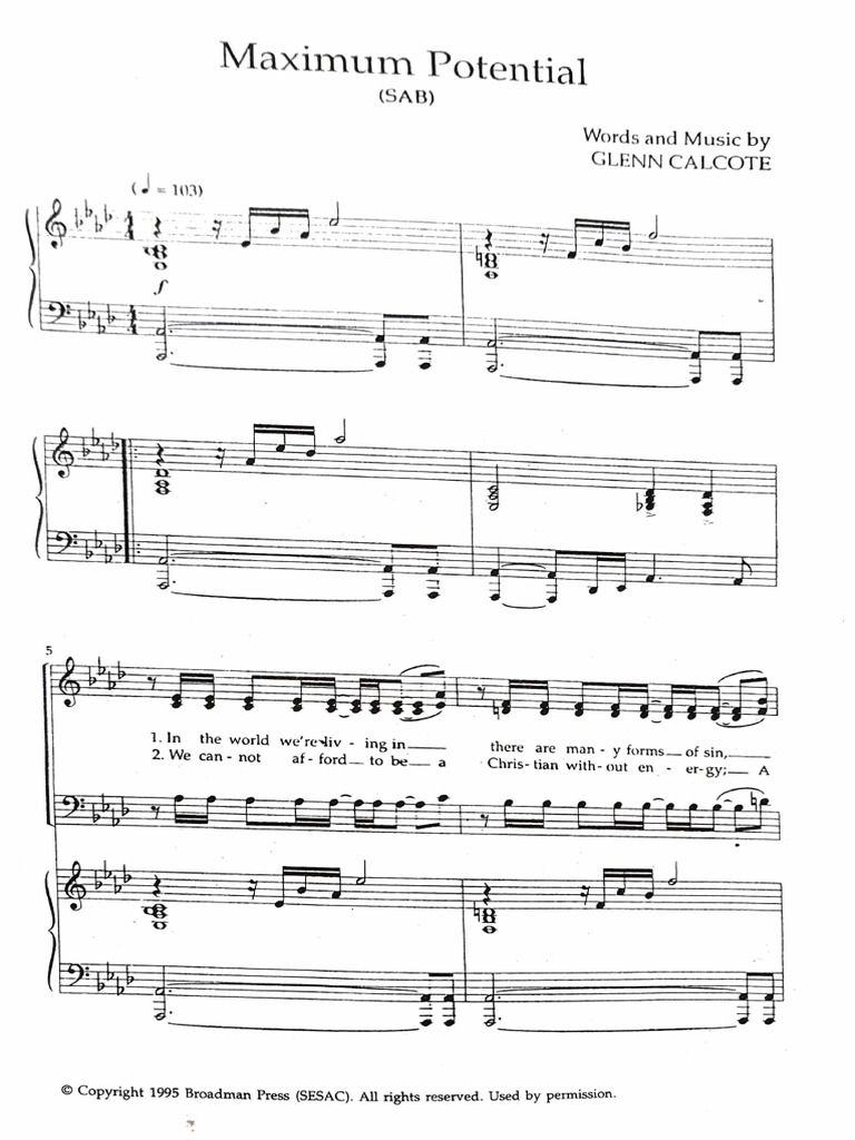 Maximum Potential | PDF