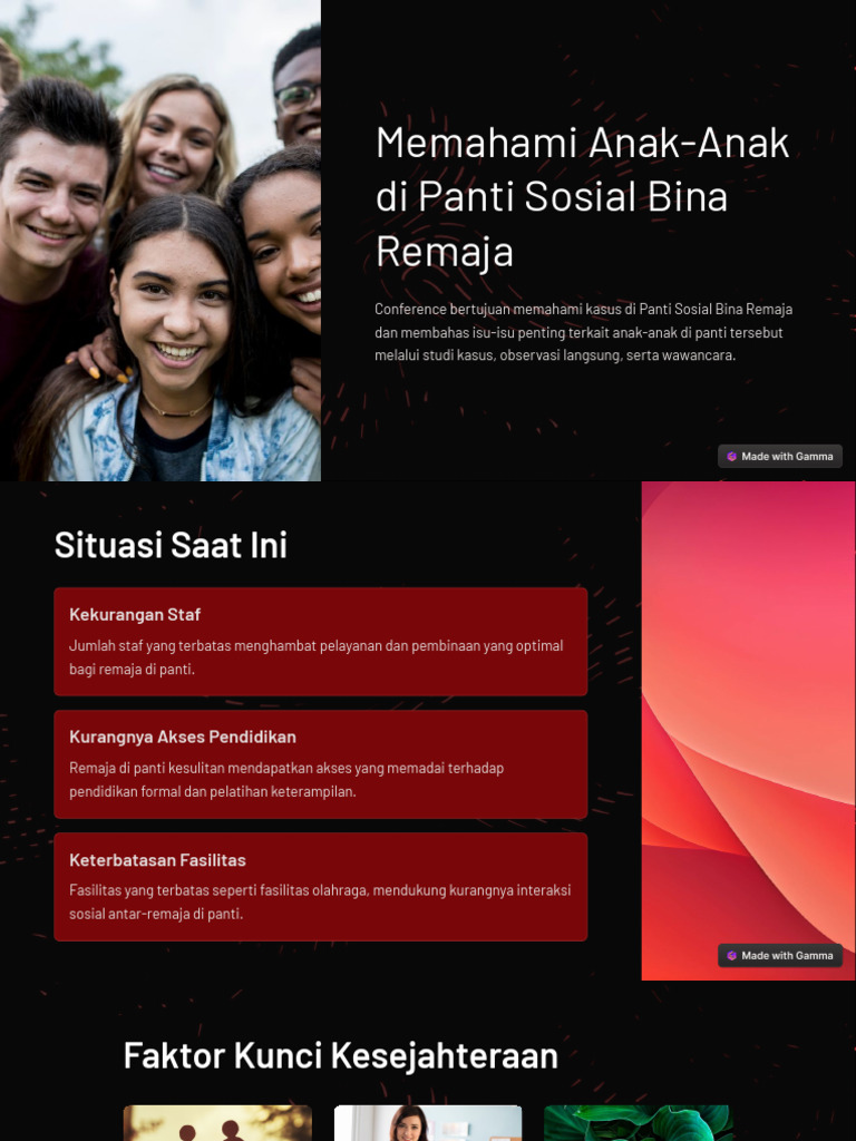 Memahami Anak Anak Di Panti Sosial Bina Remaja | PDF