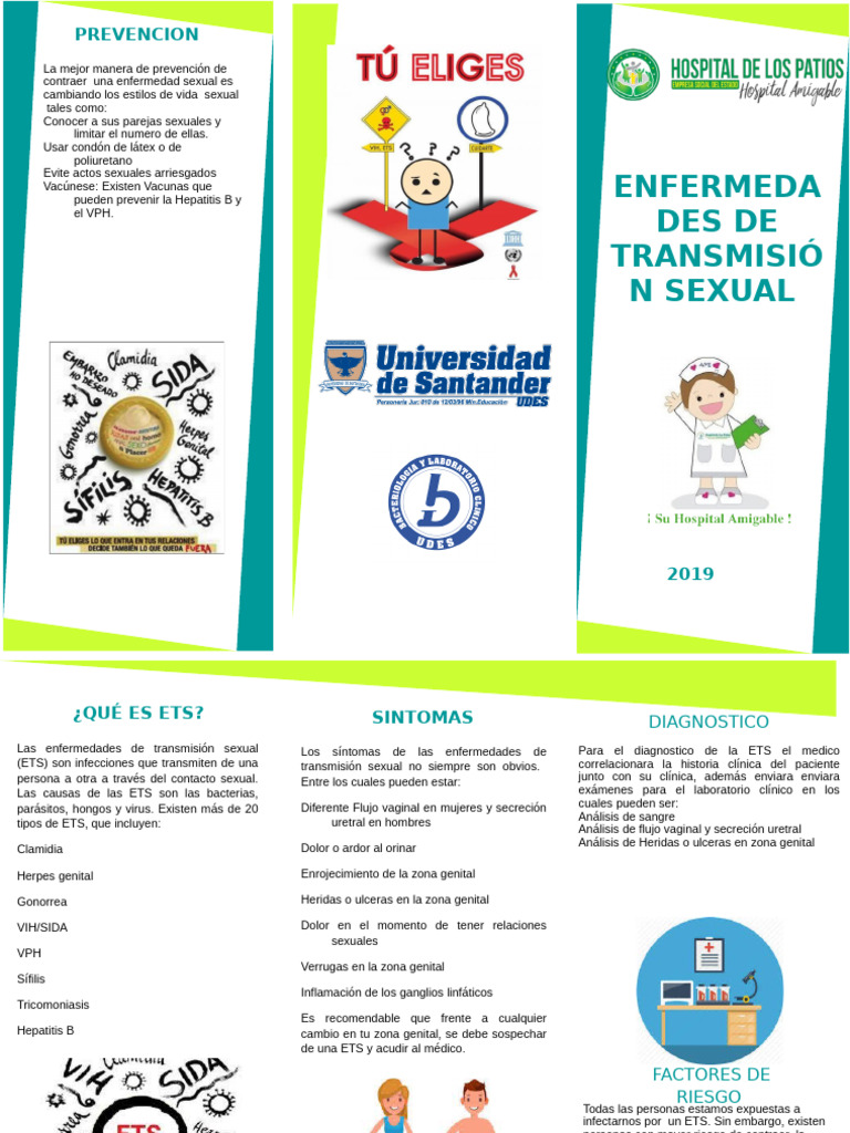 Folleto Ets | PDF | Infección transmitida sexualmente | Micoplasma