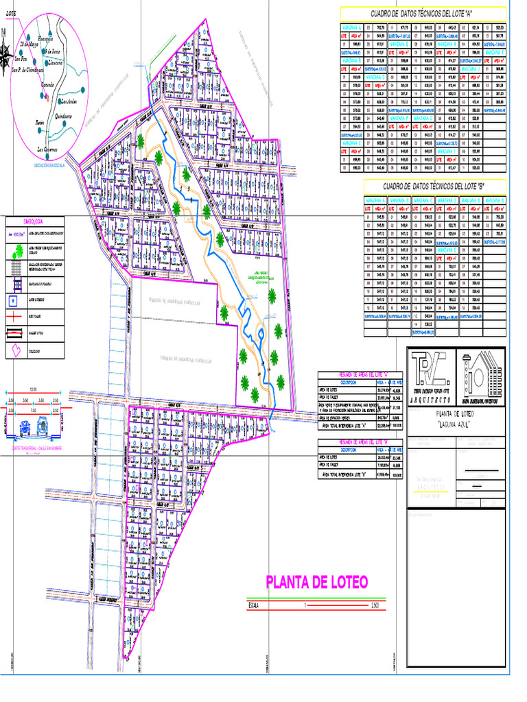 LAGUNA AZUL DEFINITIVO ACTUAL (1) - Model | PDF