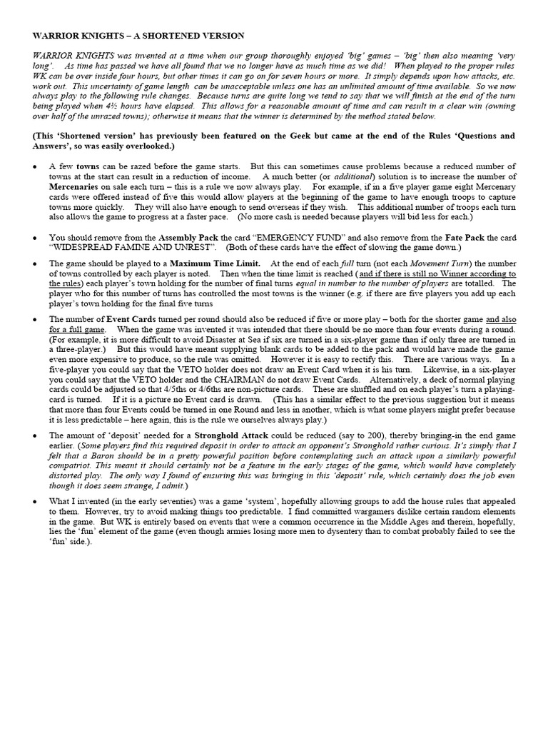 Warrior_Knights__-_Shortened_version | PDF