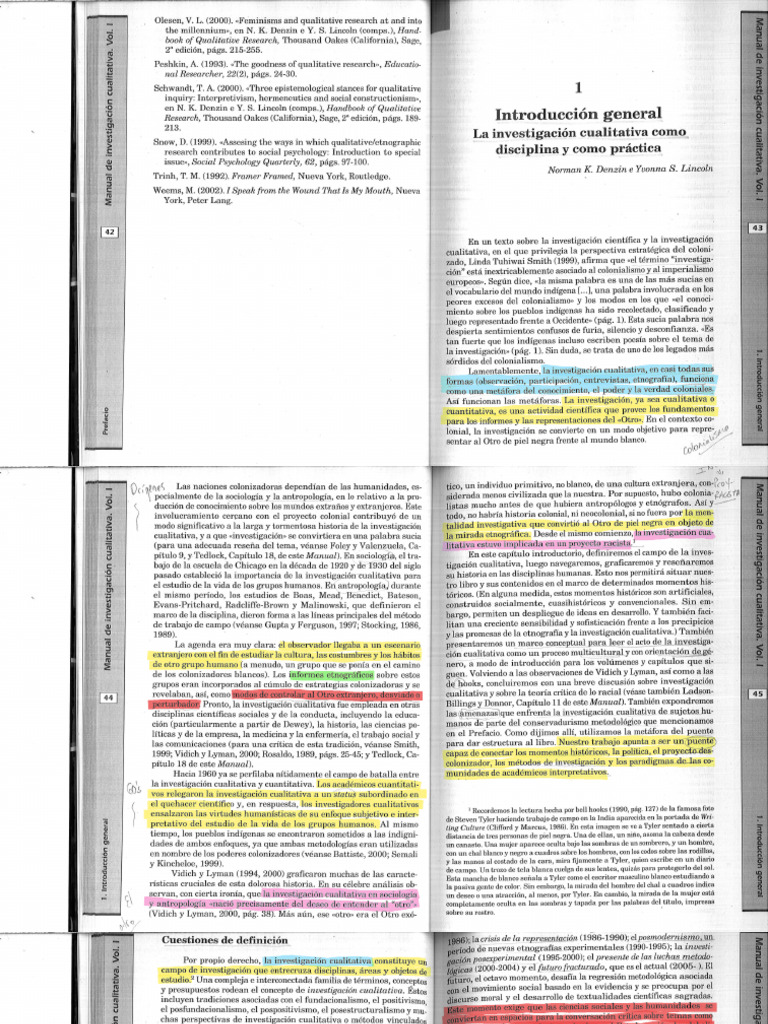 Denzin & Lincoln (2011) Cap.1 | PDF