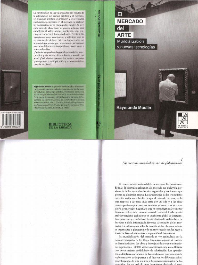 MOULIN, Raymonde, Un Mercado Mundial Frente A La Mundialización | PDF ...