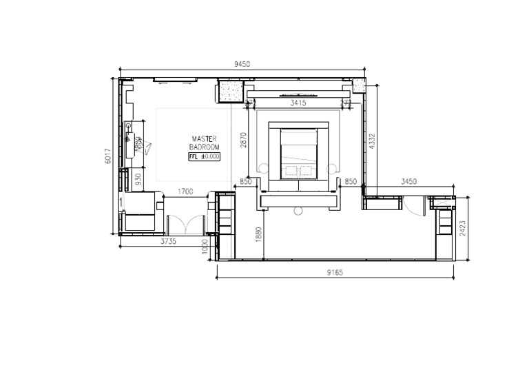 Denah Master Bedroom | PDF