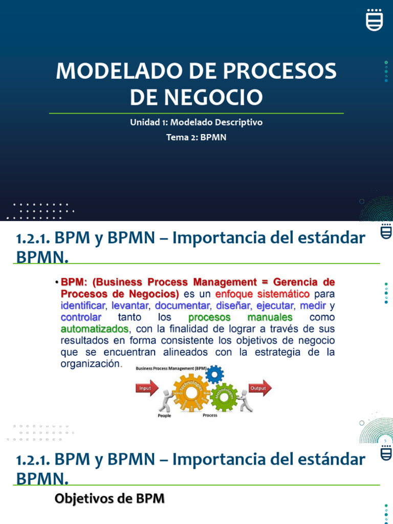 U01 T02 I Modelado de Procesos de Negocio (2389) PDF | PDF