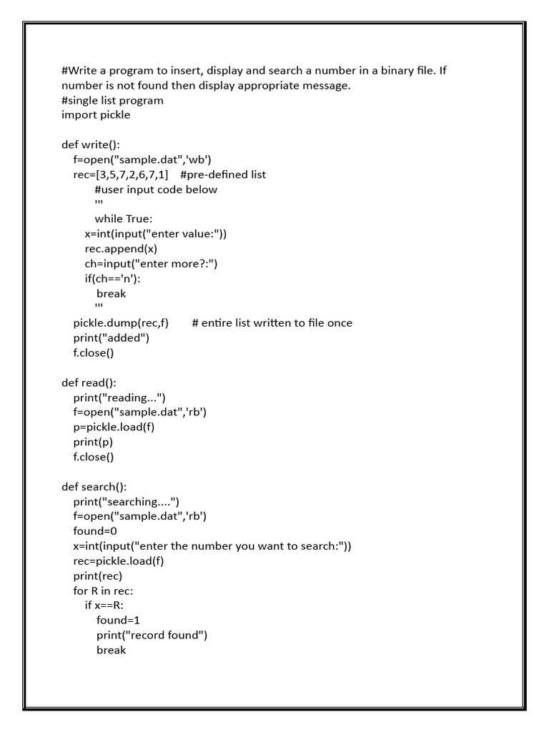 Binary File Programs Download Free Pdf Computing Computer Programming
