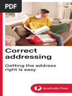 Australia Post Address Presentation Standard | PDF | Address (Geography ...