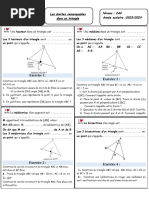 Exercices d'équations 1AC corrigés | PDF